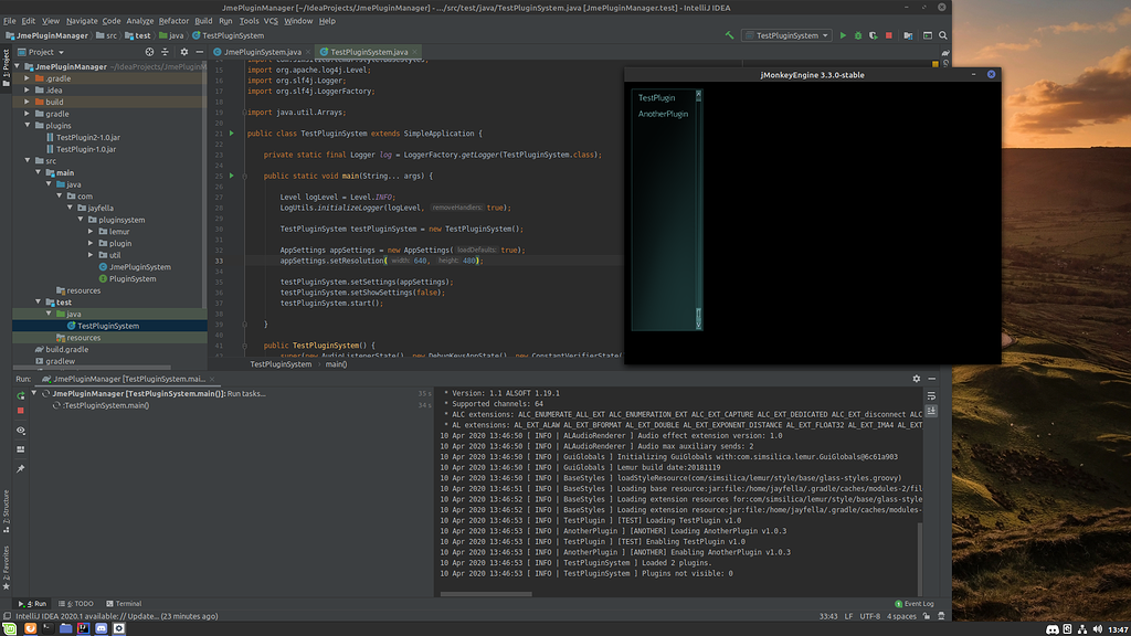 Plugin Based JME DevKit User Code Projects JMonkeyEngine Hub